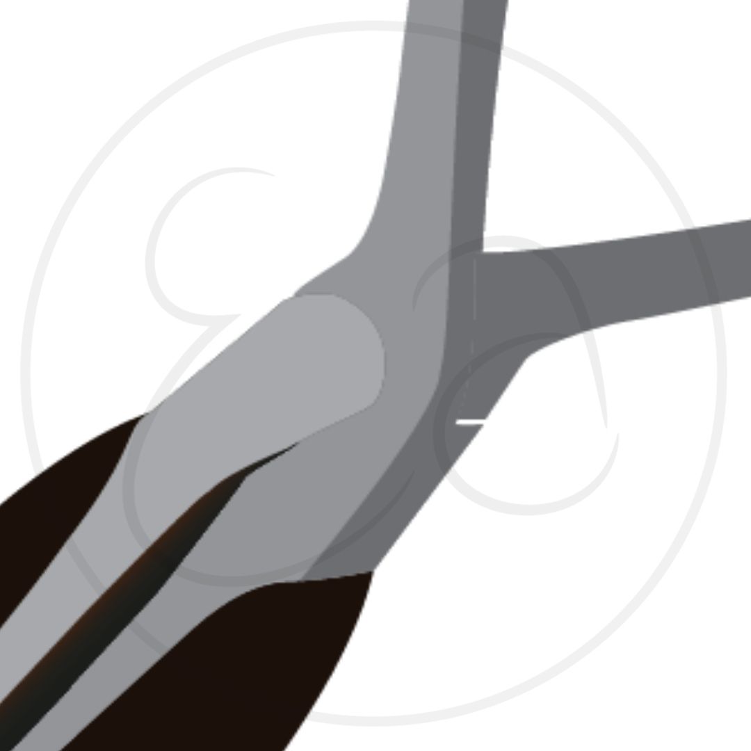 Obstetric Forceps Informational Poster and Realistic Vector ...